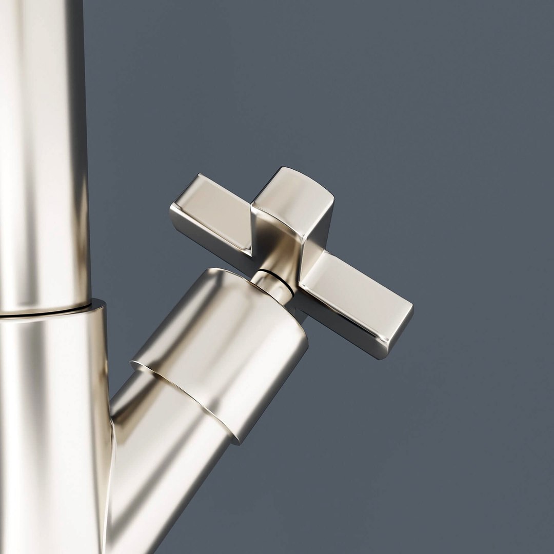 3D Wash Basin Mixer Nicolazzi Series Monte Croce Model - TurboSquid 2085869