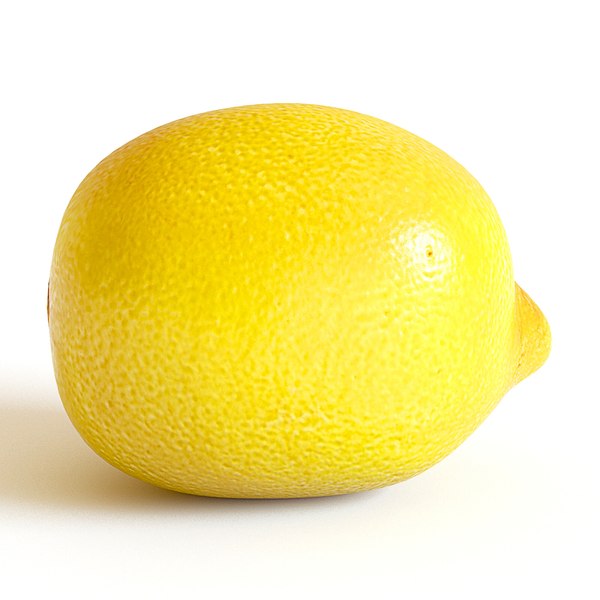 3d max lemon fruits