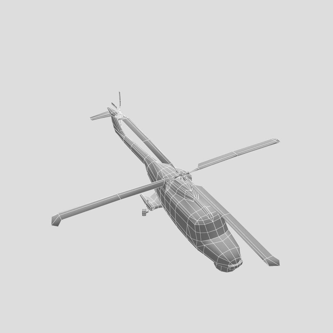 Agustawestland Lynx 3d Model