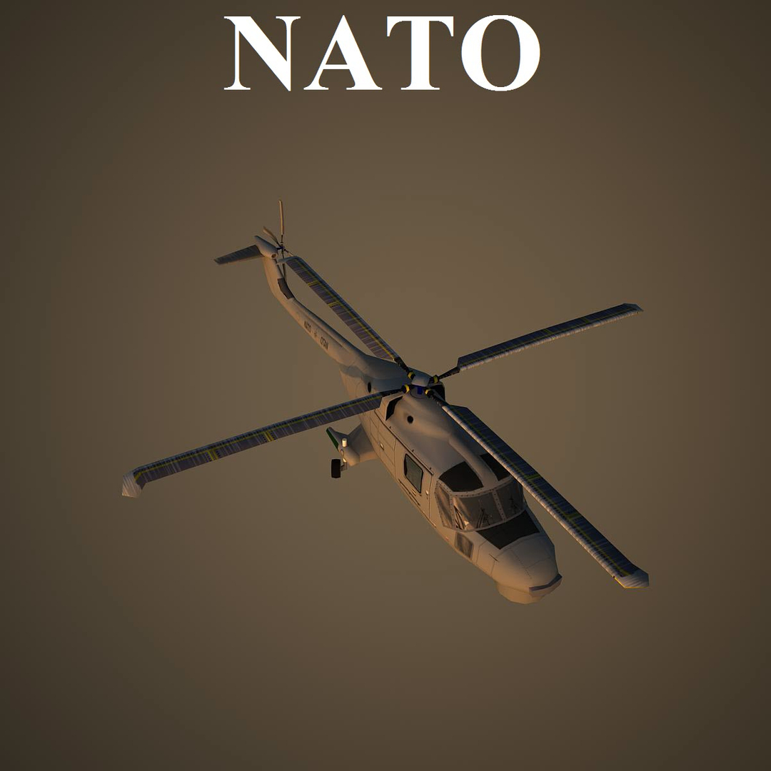 Agustawestland Lynx 3d Model