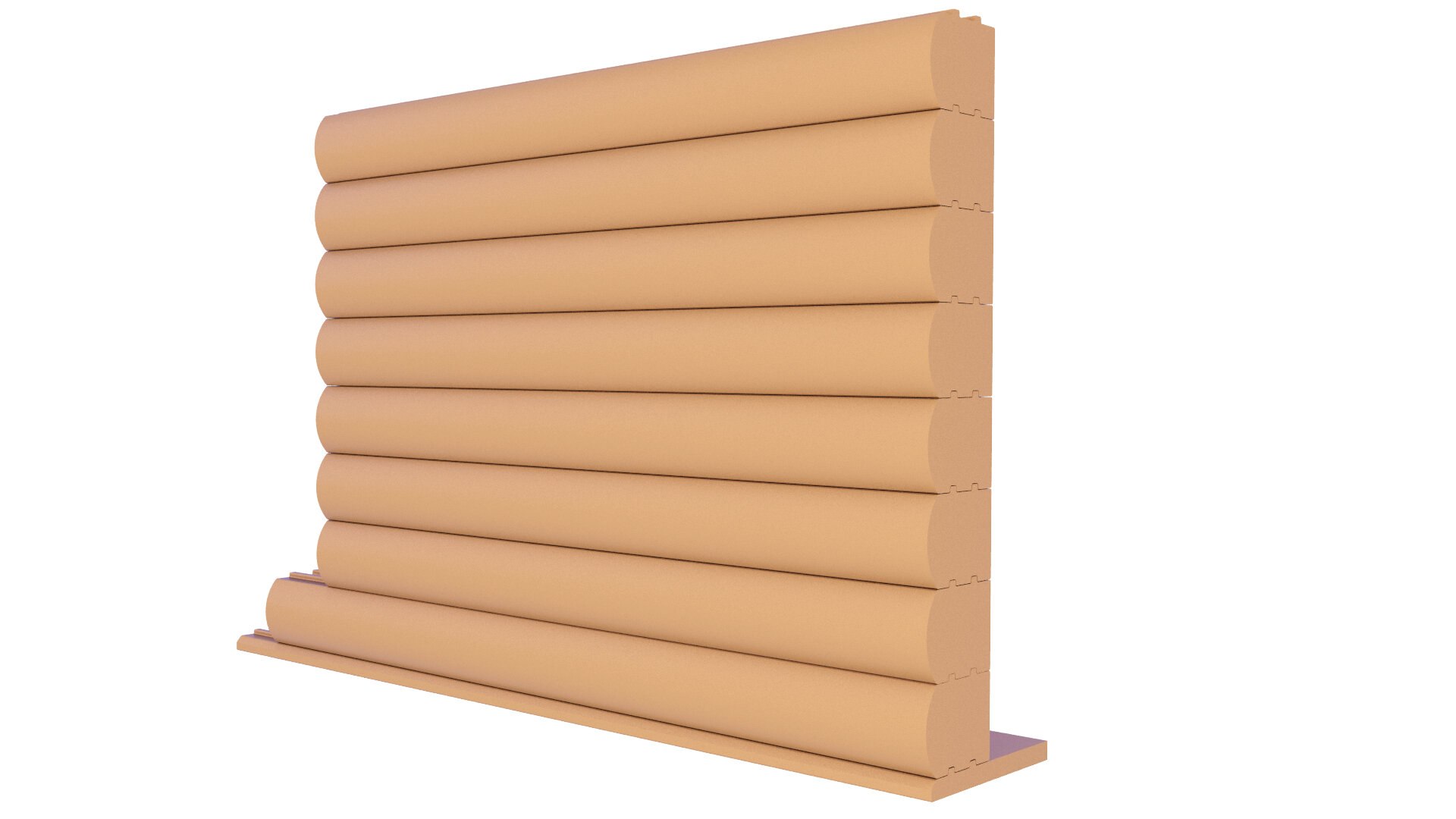 Wood Facade Panels 1 3D - TurboSquid 1715454