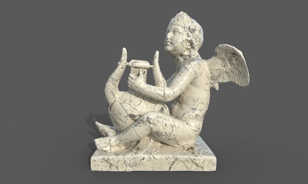 3D Statue of Cupid 3 - TurboSquid 1823384