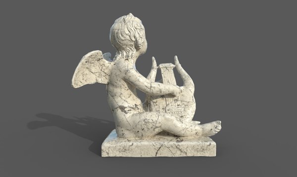 3D Statue of Cupid 3 - TurboSquid 1823384