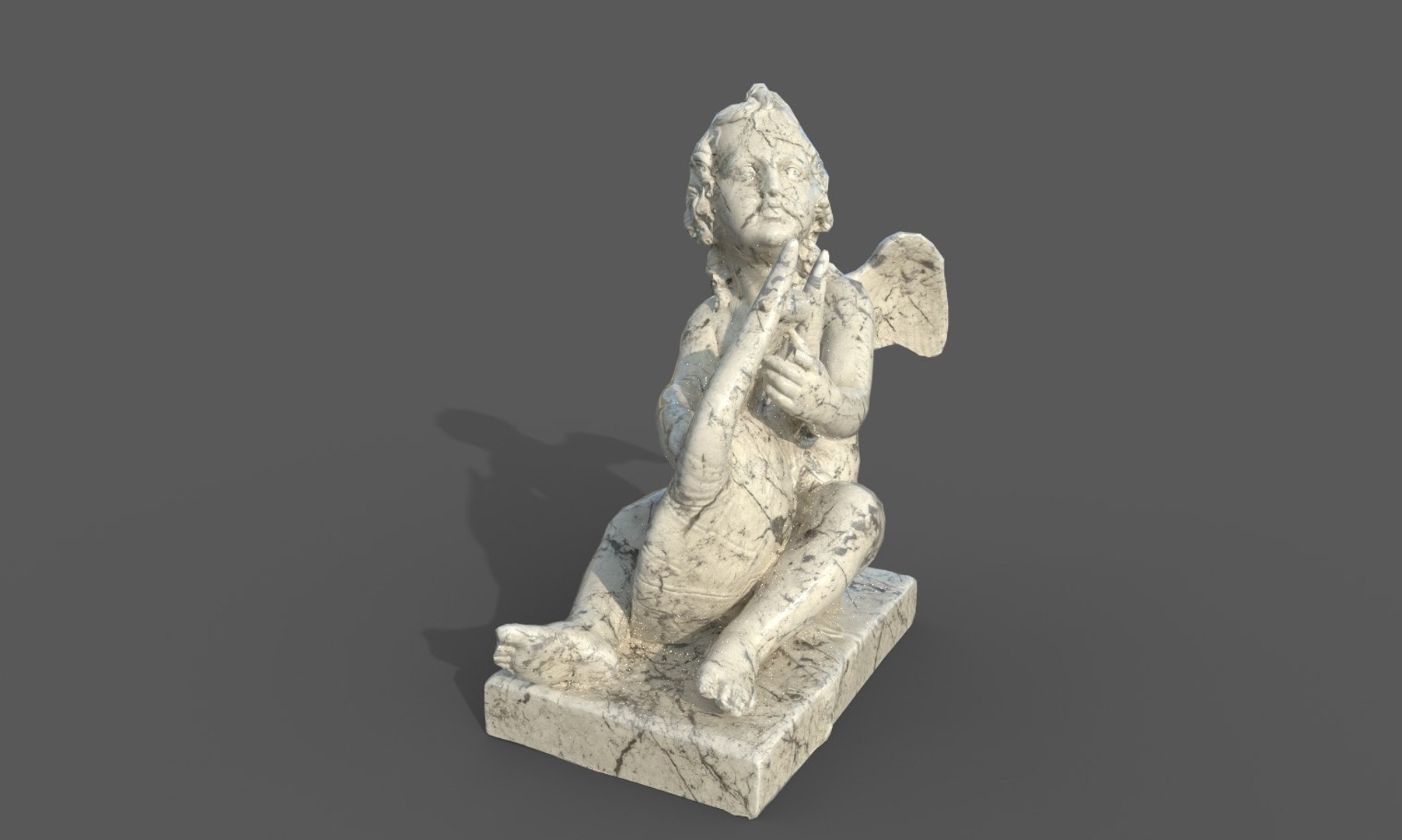 3D Statue Of Cupid 3 - TurboSquid 1823384