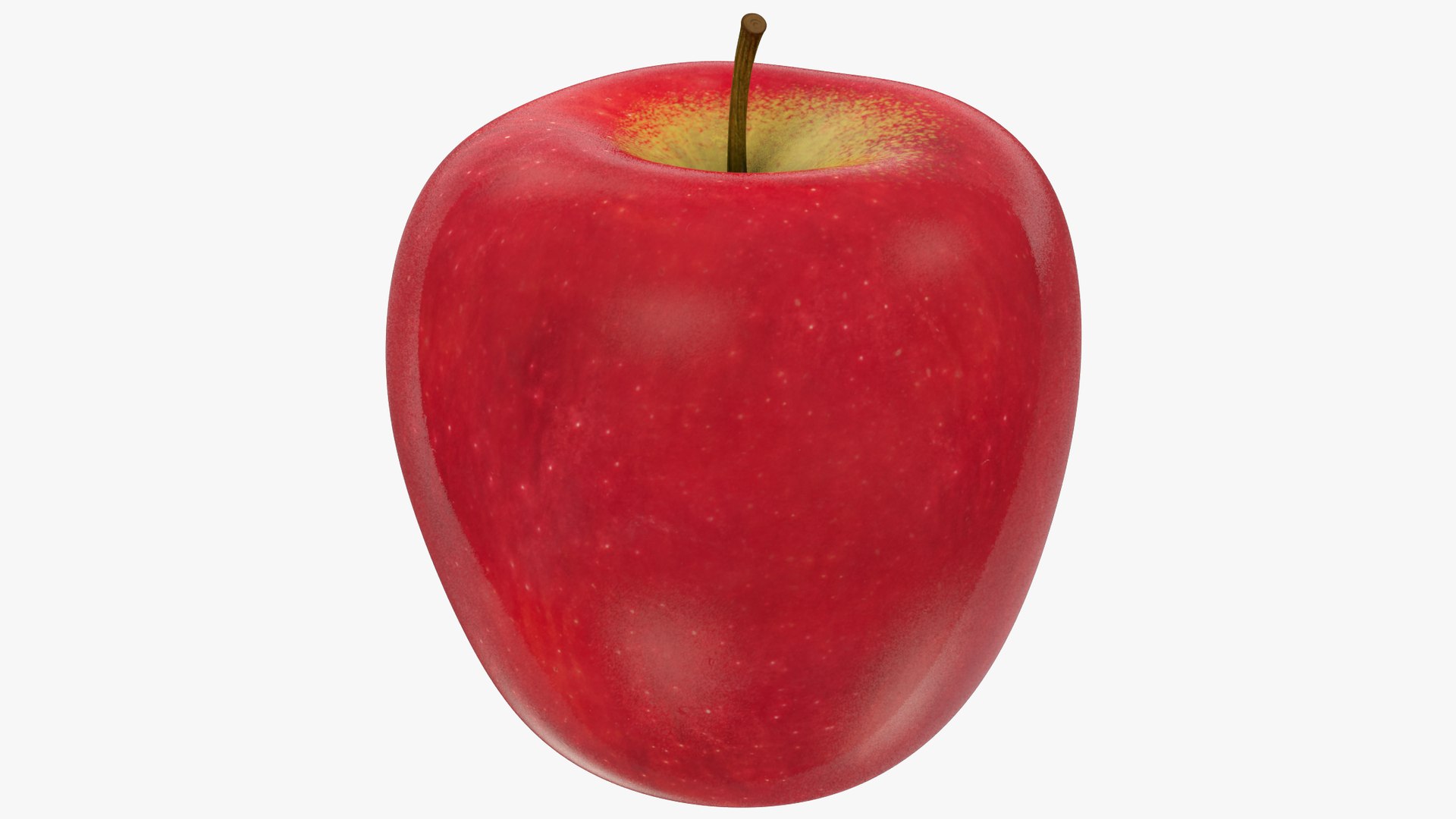 3D Red Apple V1 - TurboSquid 1910245