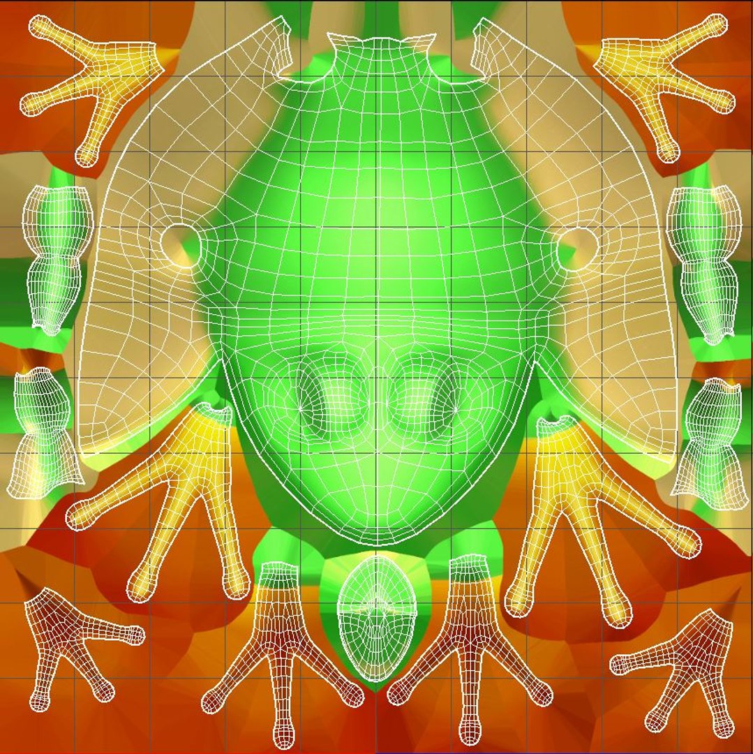 Frog 3D - TurboSquid 1702557