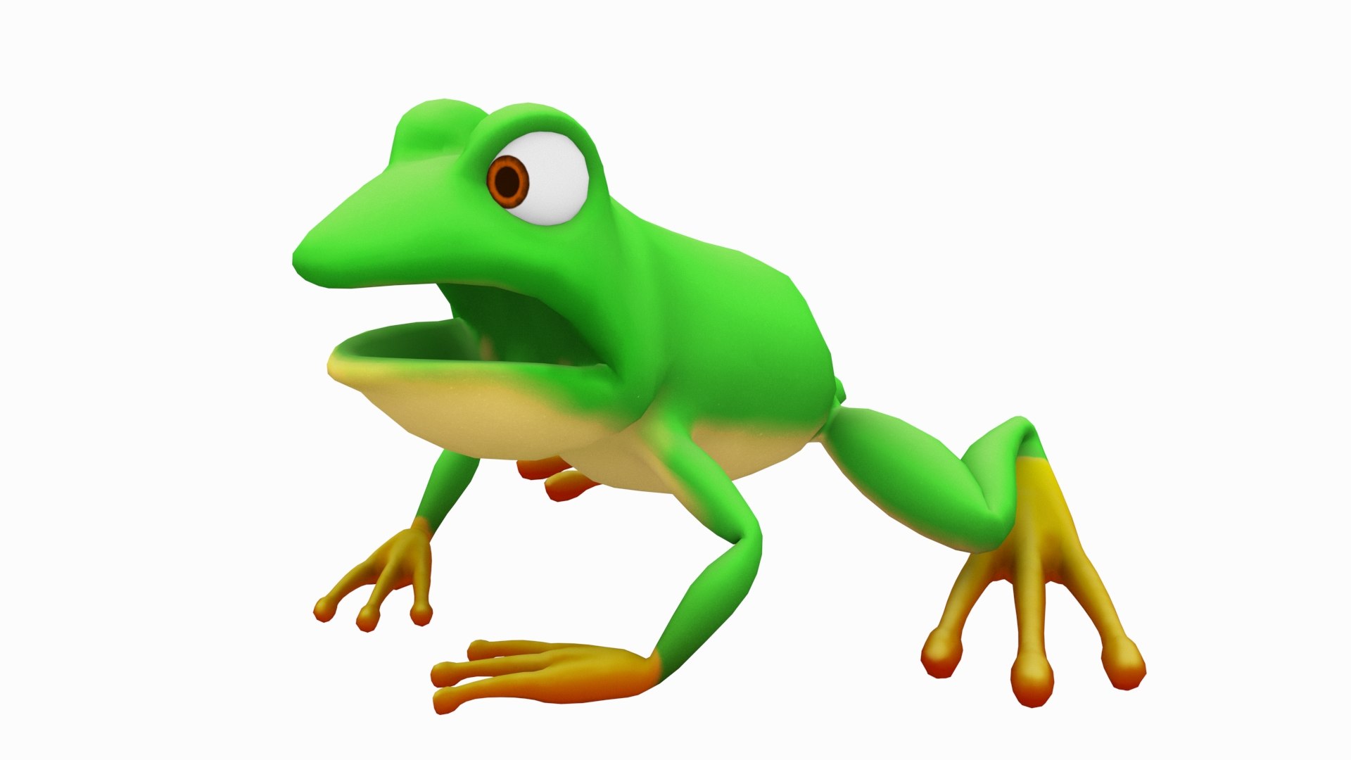 Frog 3D - TurboSquid 1702557