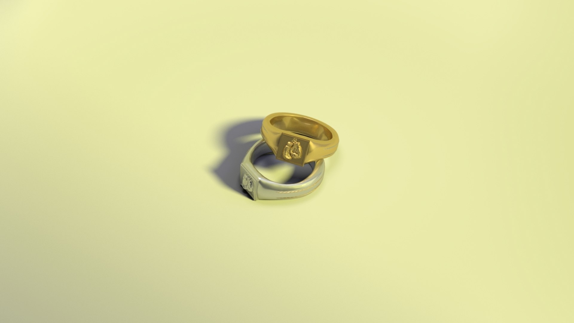 Ring Man Gold 3D Model - TurboSquid 1337112