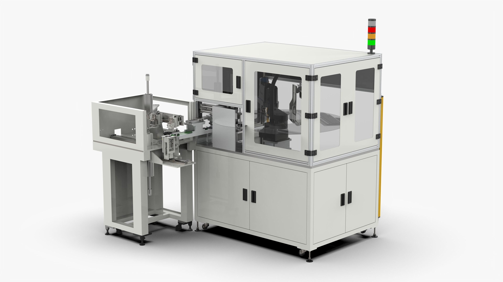 Automatic Magnetic Ring Press Balance Test Machine 3D Model ...