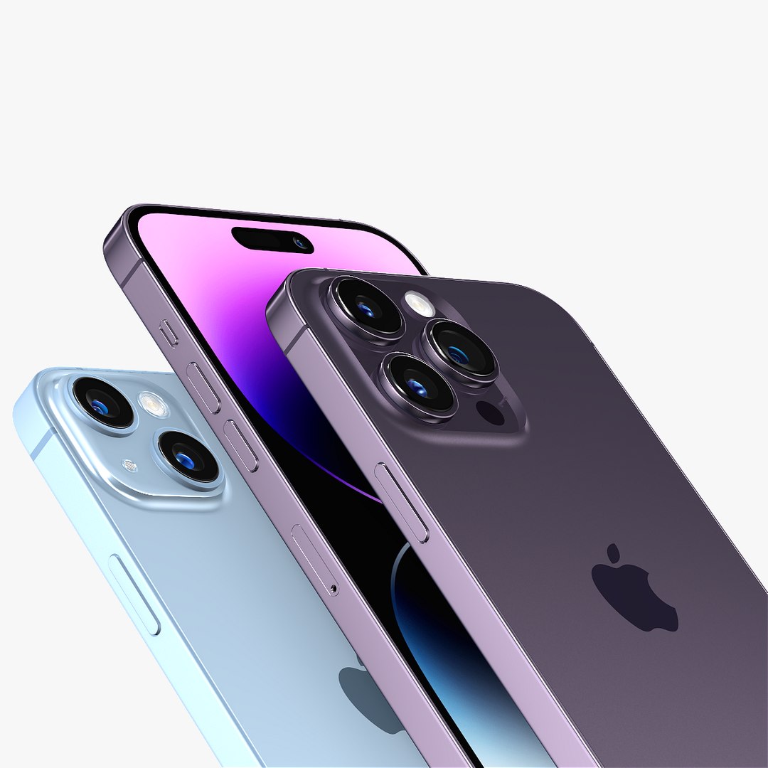 3D Model Element3D - IPhone 14 Collection - TurboSquid 1959048