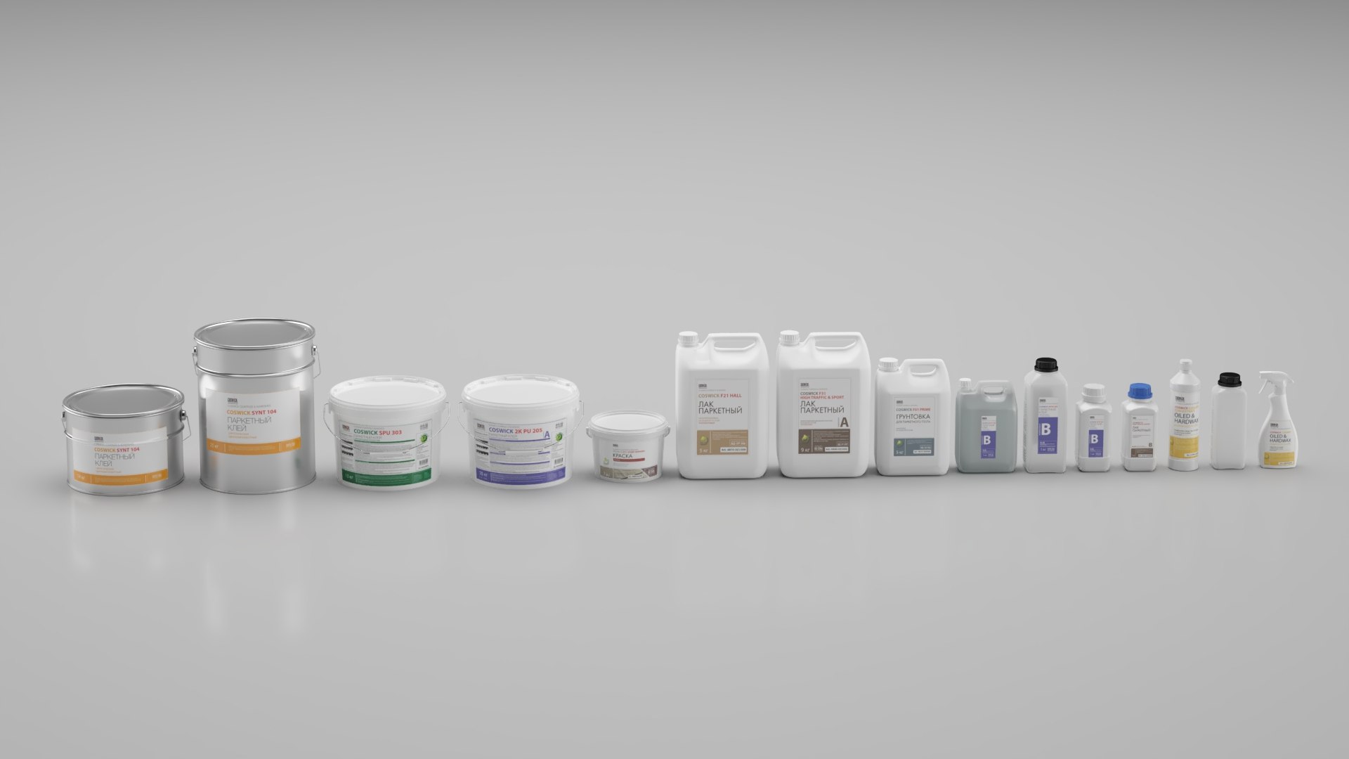 Set Of Capacities 3D Model - TurboSquid 2379752