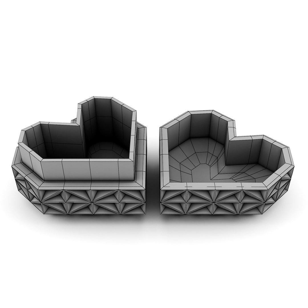 Heart Jewelry Box 3D - TurboSquid 1387102