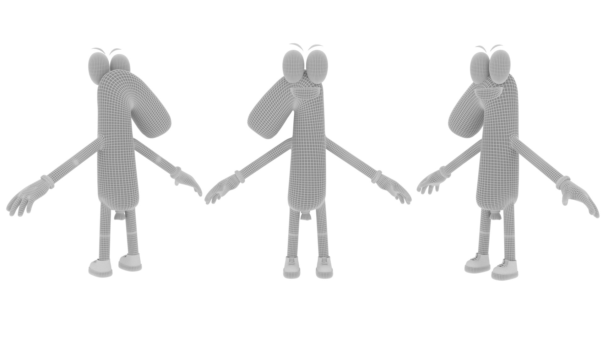 3D Model Number One 1 Cartoon Animated - TurboSquid 2122698