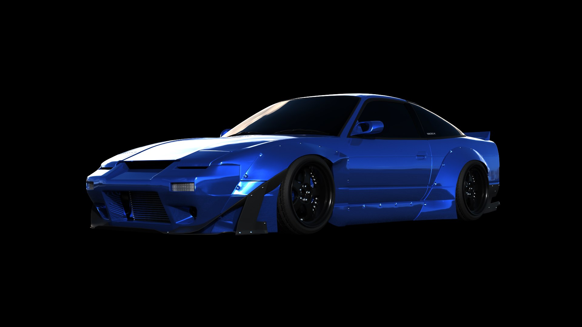 Nissan 180sx Rocketbunny 3D Model - TurboSquid 1381556
