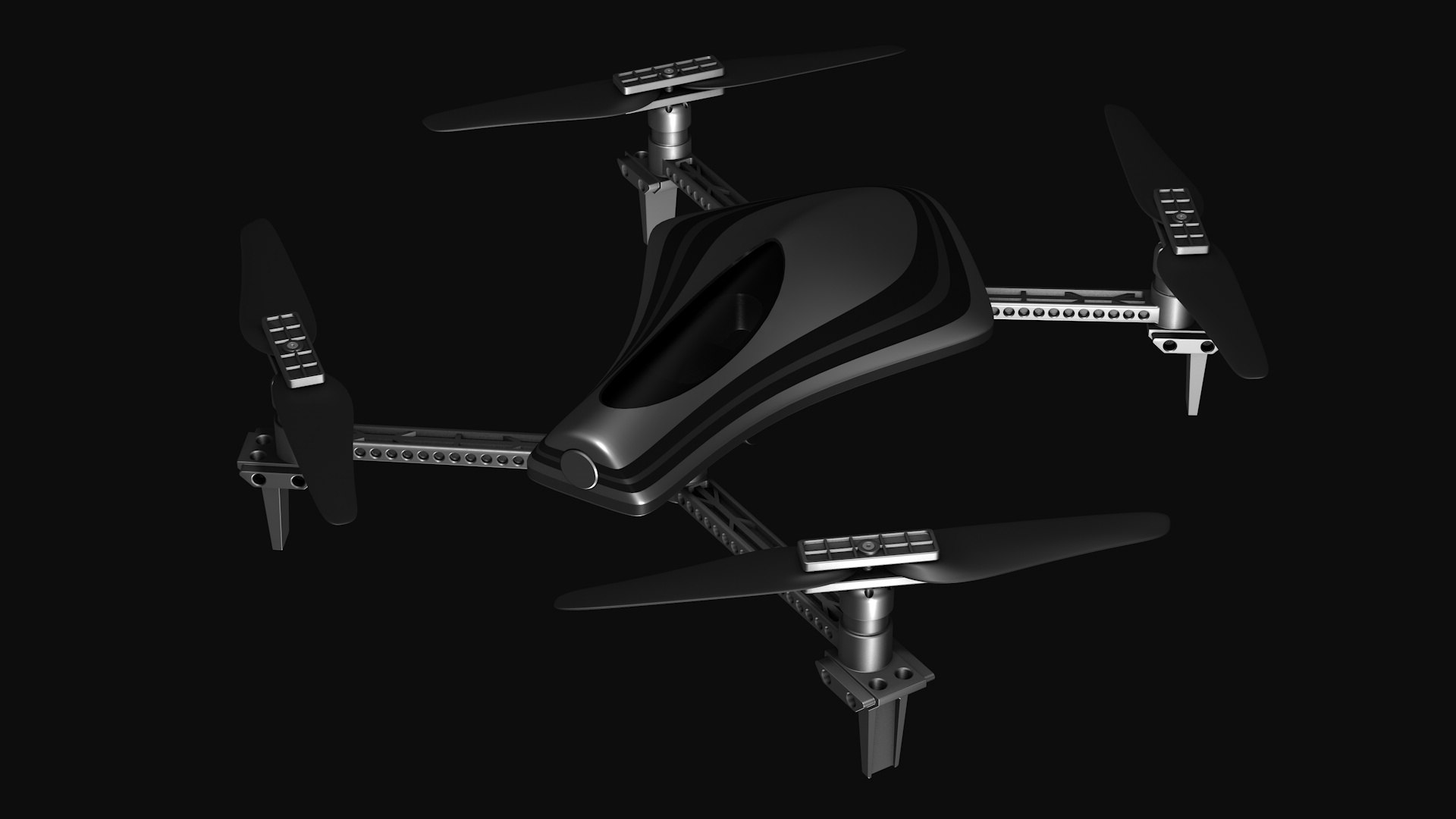 3D Quadcopter Drone V1 - TurboSquid 2281252