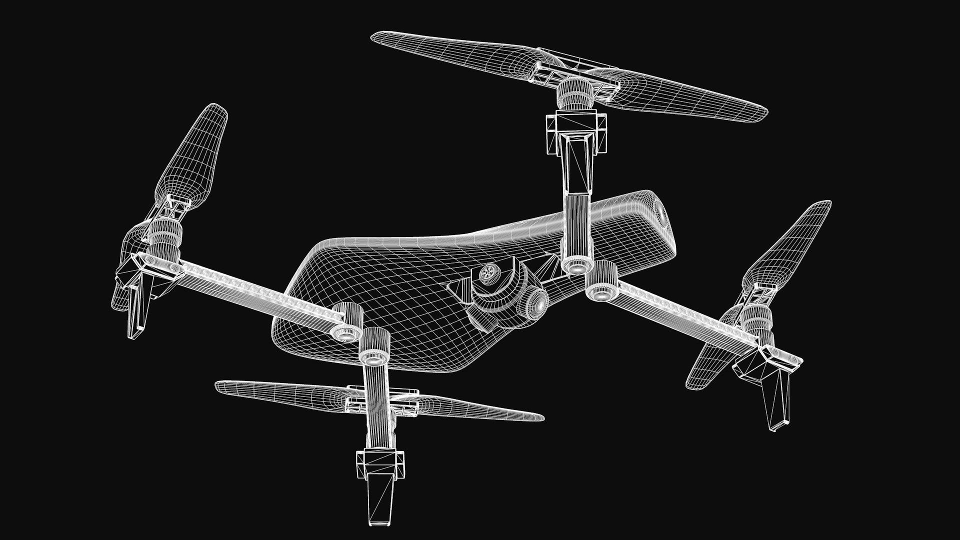 3D Quadcopter Drone V1 - TurboSquid 2281252