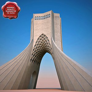 3D Azadi Tower Models - Browse & Download Formats - TurboSquid