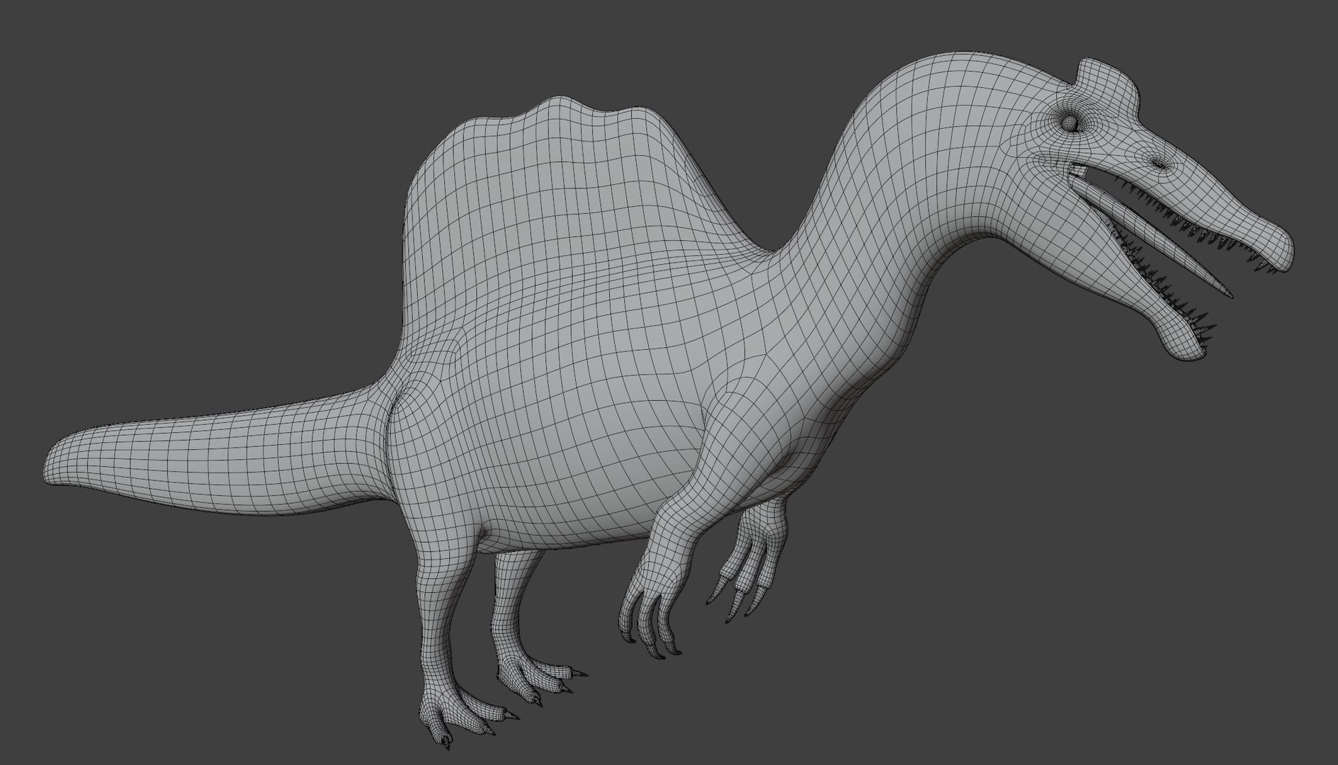 3D Spinosaurus 3D Model - TurboSquid 2554420