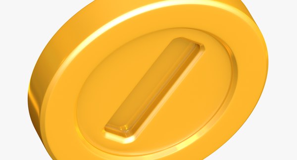 Gold coin super mario 3D model - TurboSquid 1375053
