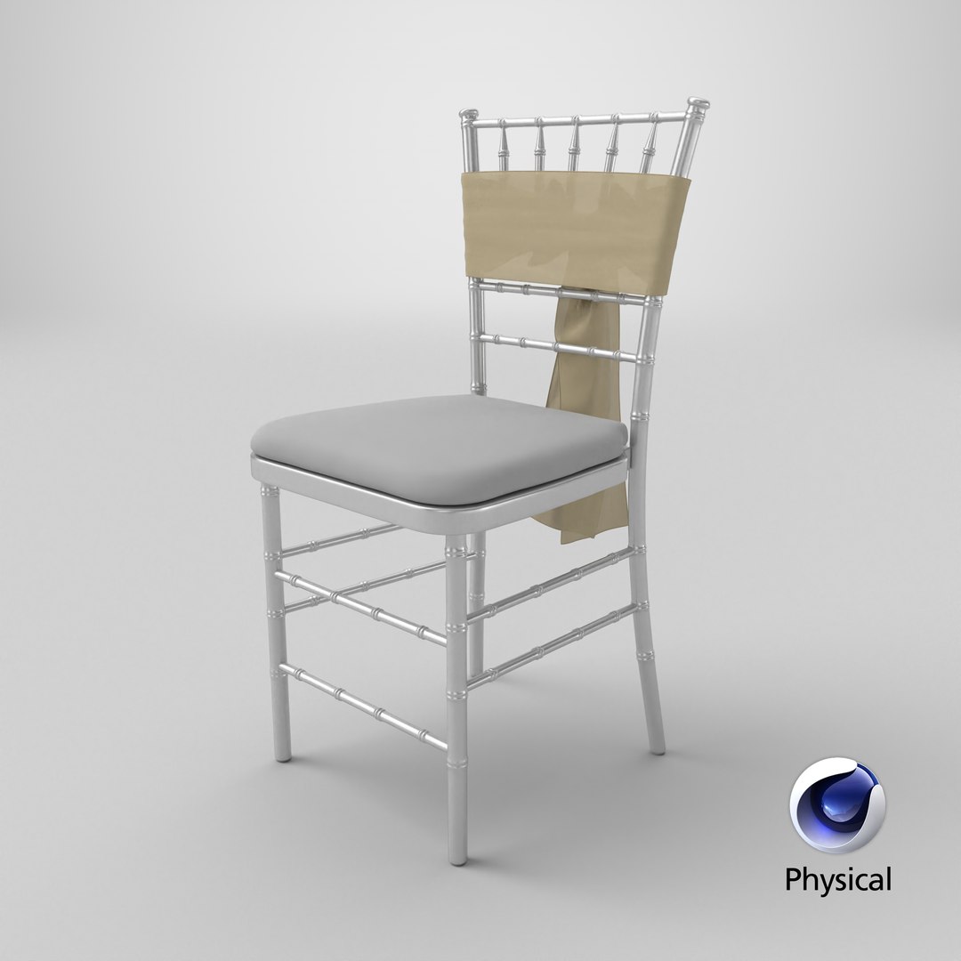 Event Chiavari Chairs Silver 3D - TurboSquid 1976400