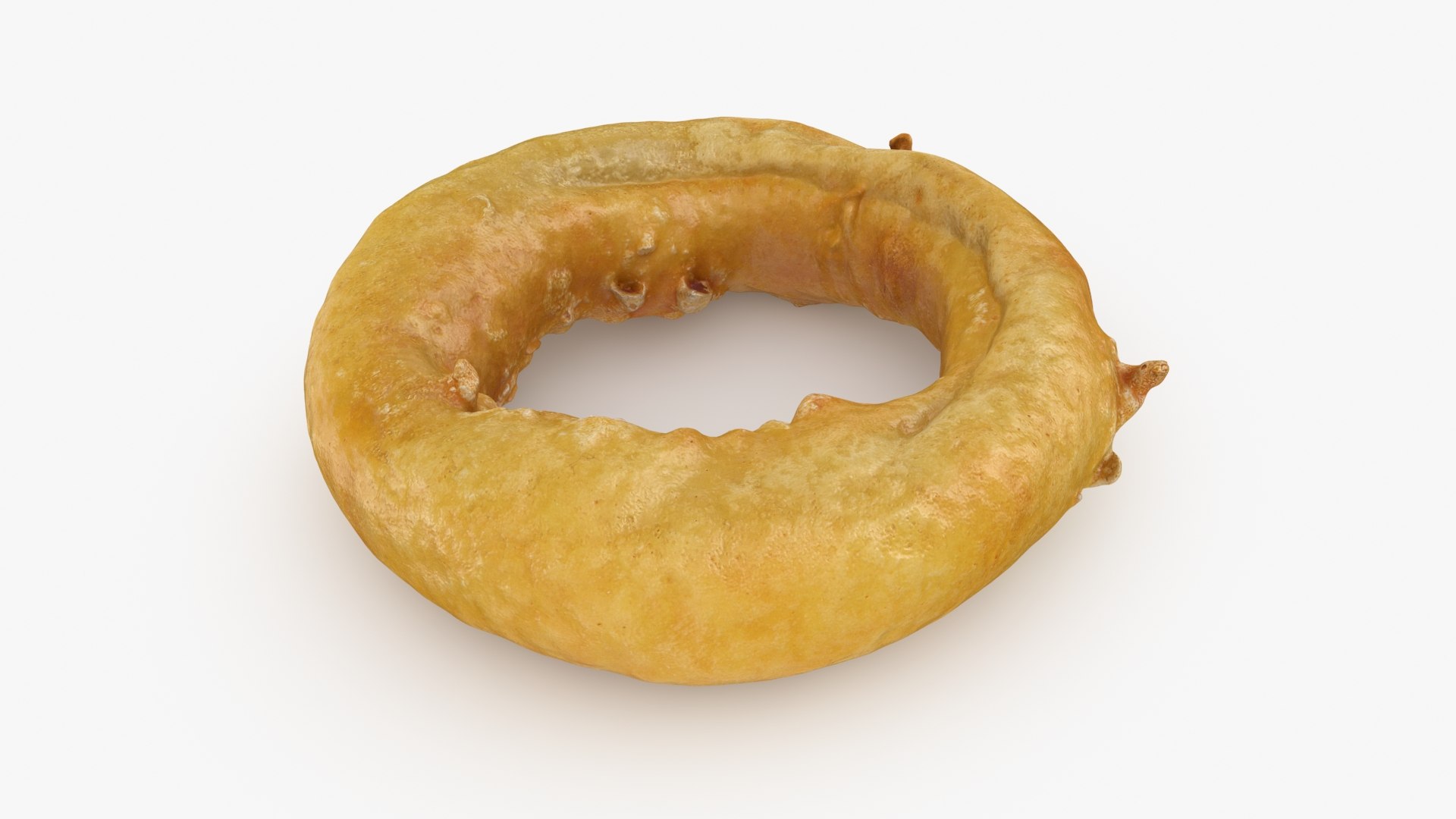 3D Onion Ring 01 Model - TurboSquid 2159377