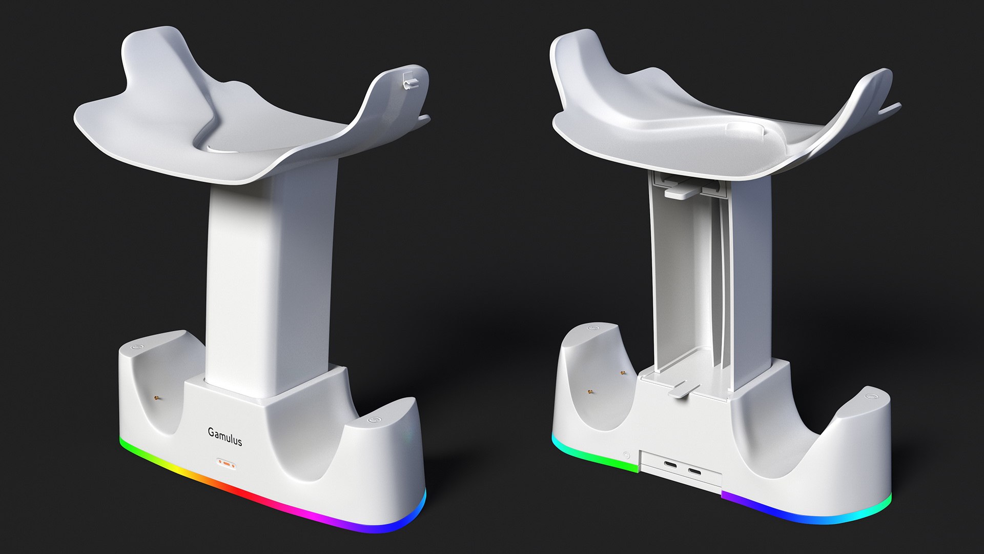 Gamulus VR Charging Dock For Oculus Quest 2 On Model - TurboSquid 2167659