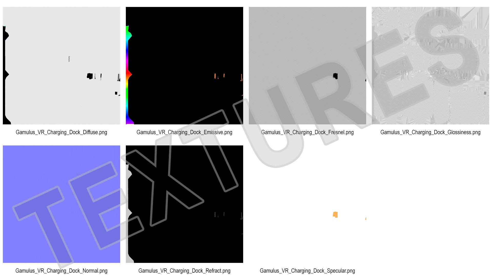 Gamulus VR Charging Dock For Oculus Quest 2 On Model - TurboSquid 2167659