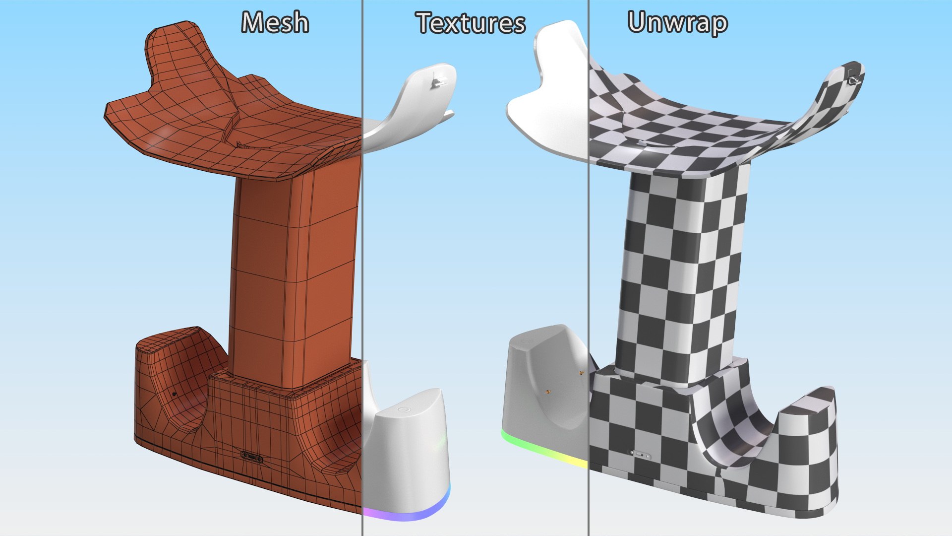 Gamulus VR Charging Dock For Oculus Quest 2 On Model - TurboSquid 2167659