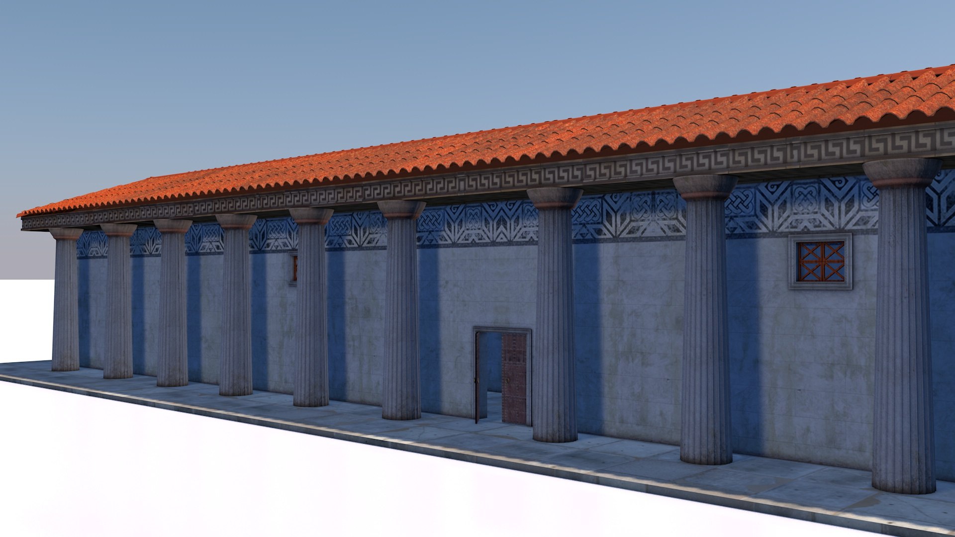Roman Palace Classical Model - TurboSquid 1416496