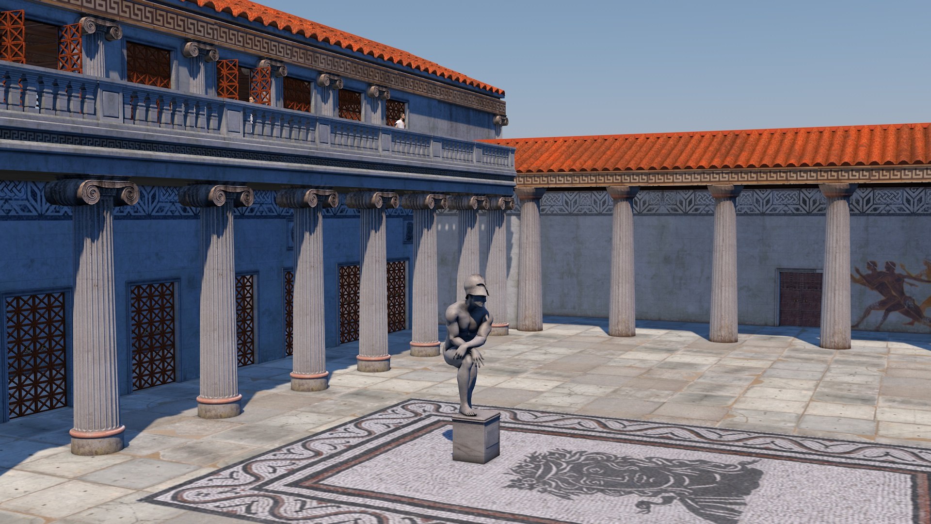 Roman Palace Classical Model - TurboSquid 1416496