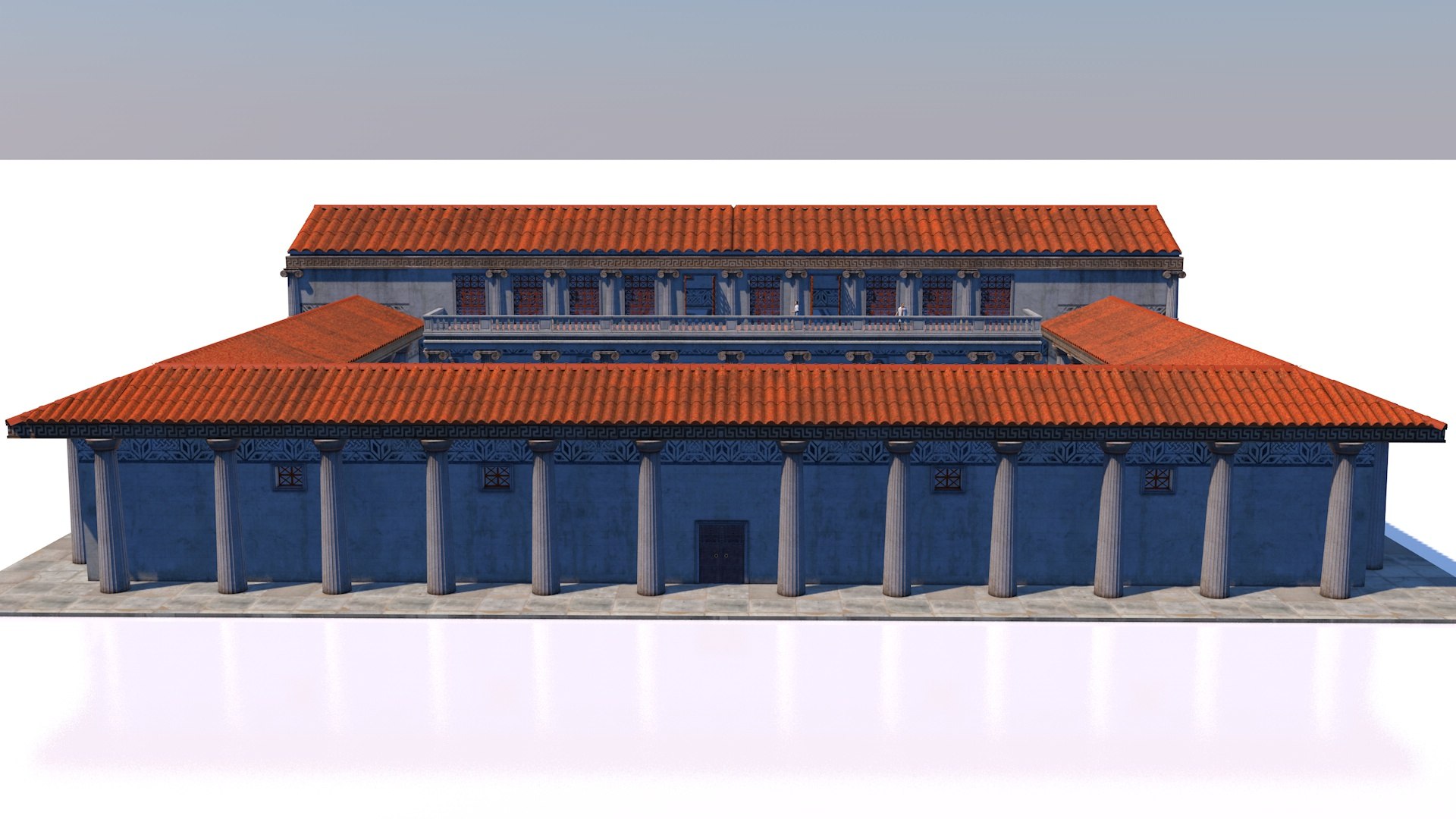 Roman Palace Classical Model - TurboSquid 1416496