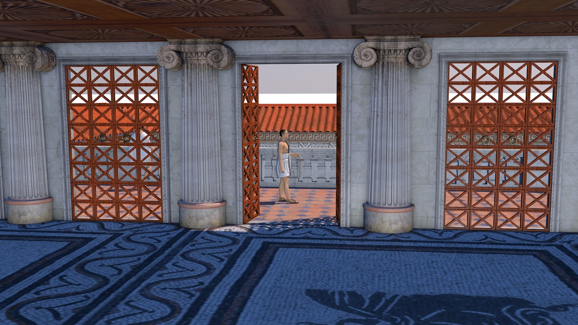 Roman Palace Classical Model - TurboSquid 1416496