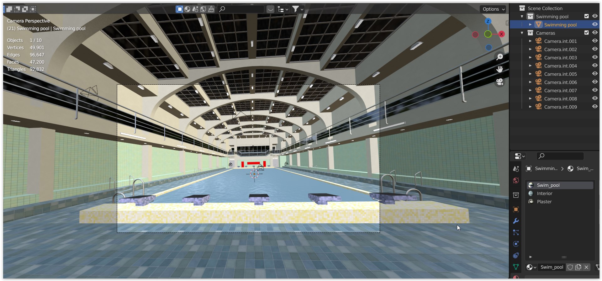 3D Swimming Pool Interior Textures 8K - TurboSquid 1895863