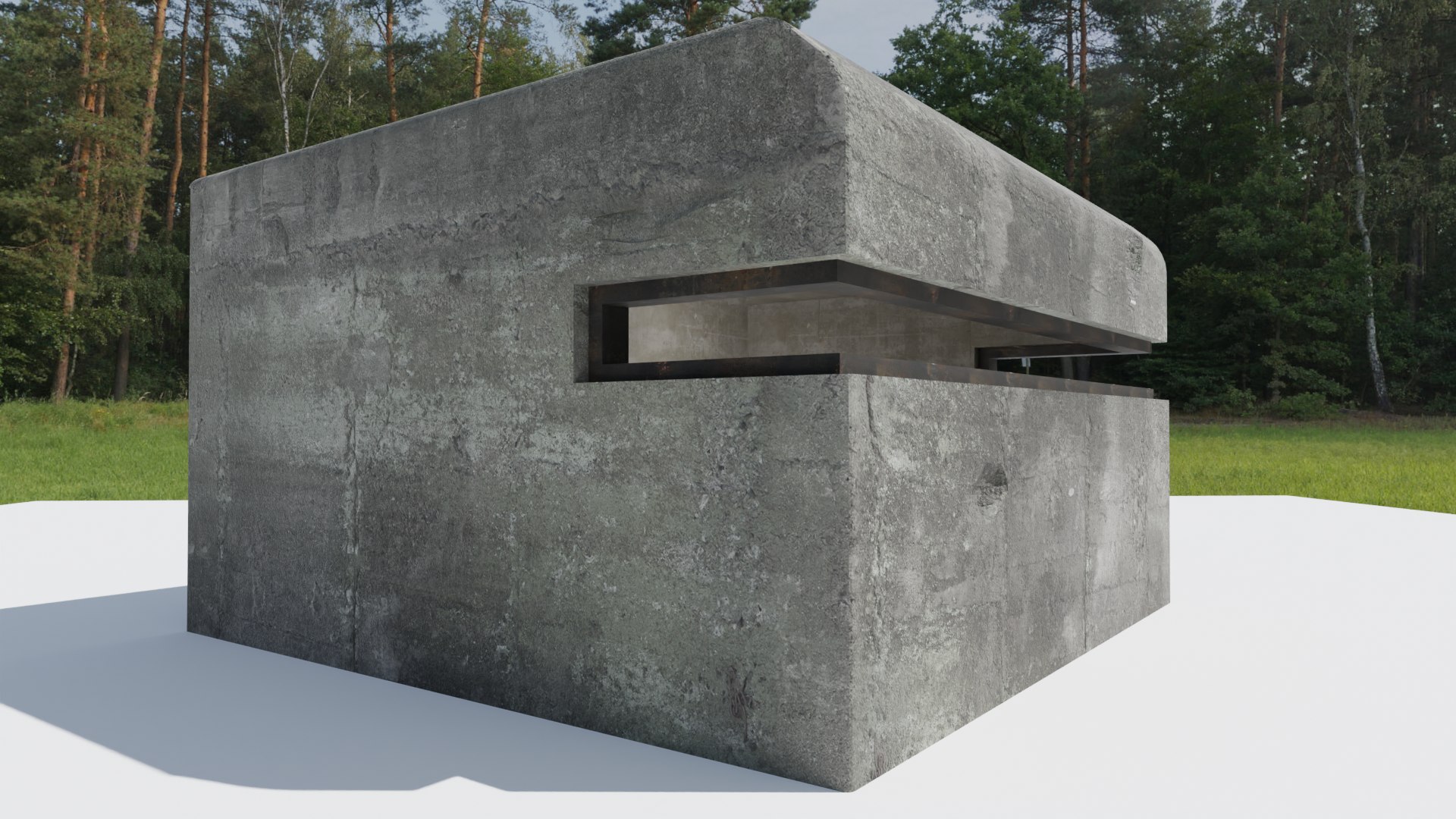 3D WW2 Bunker Model - TurboSquid 1851262
