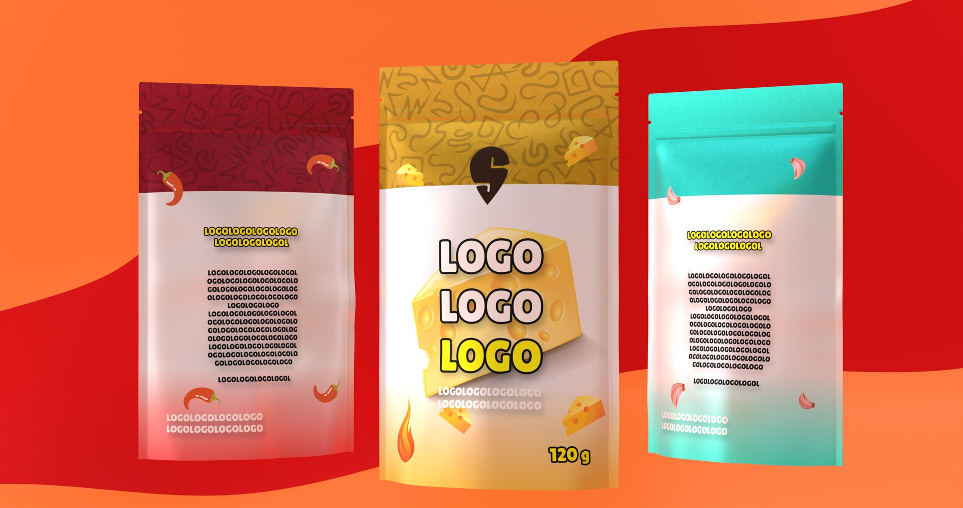 Snacks 3D Model - TurboSquid 2112737