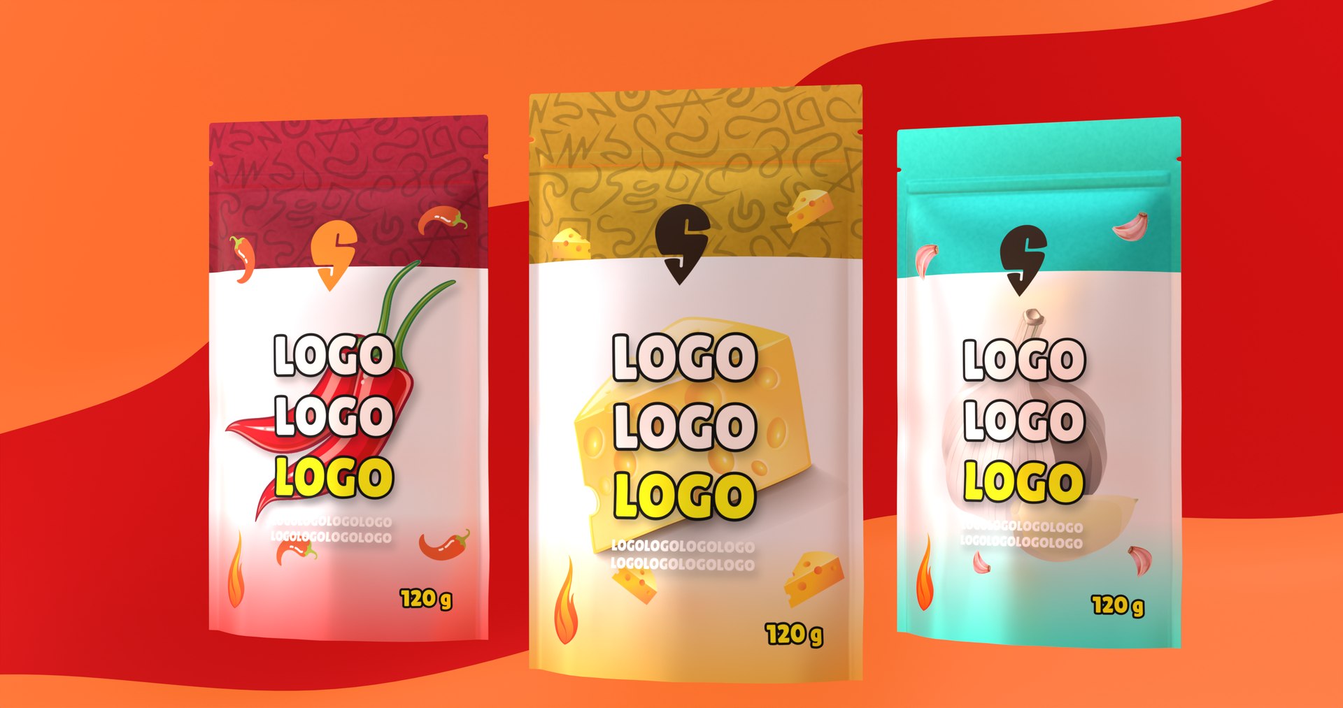 Snacks 3D Model - TurboSquid 2112737