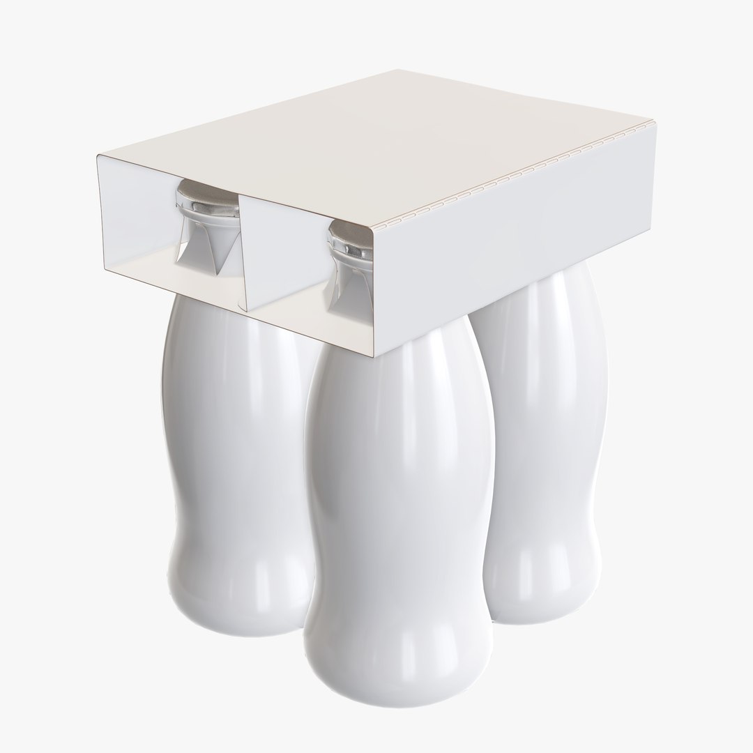 Plastic packaging cardboard 3D model - TurboSquid 1571408