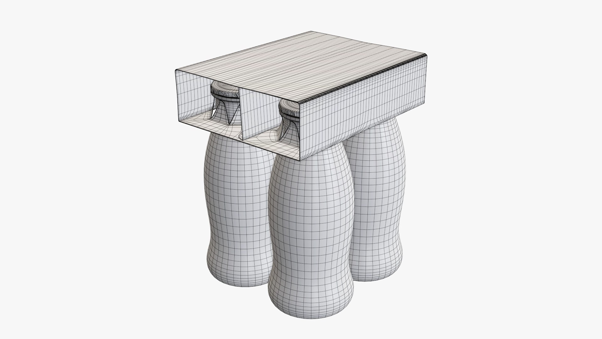 Plastic packaging cardboard 3D model - TurboSquid 1571408