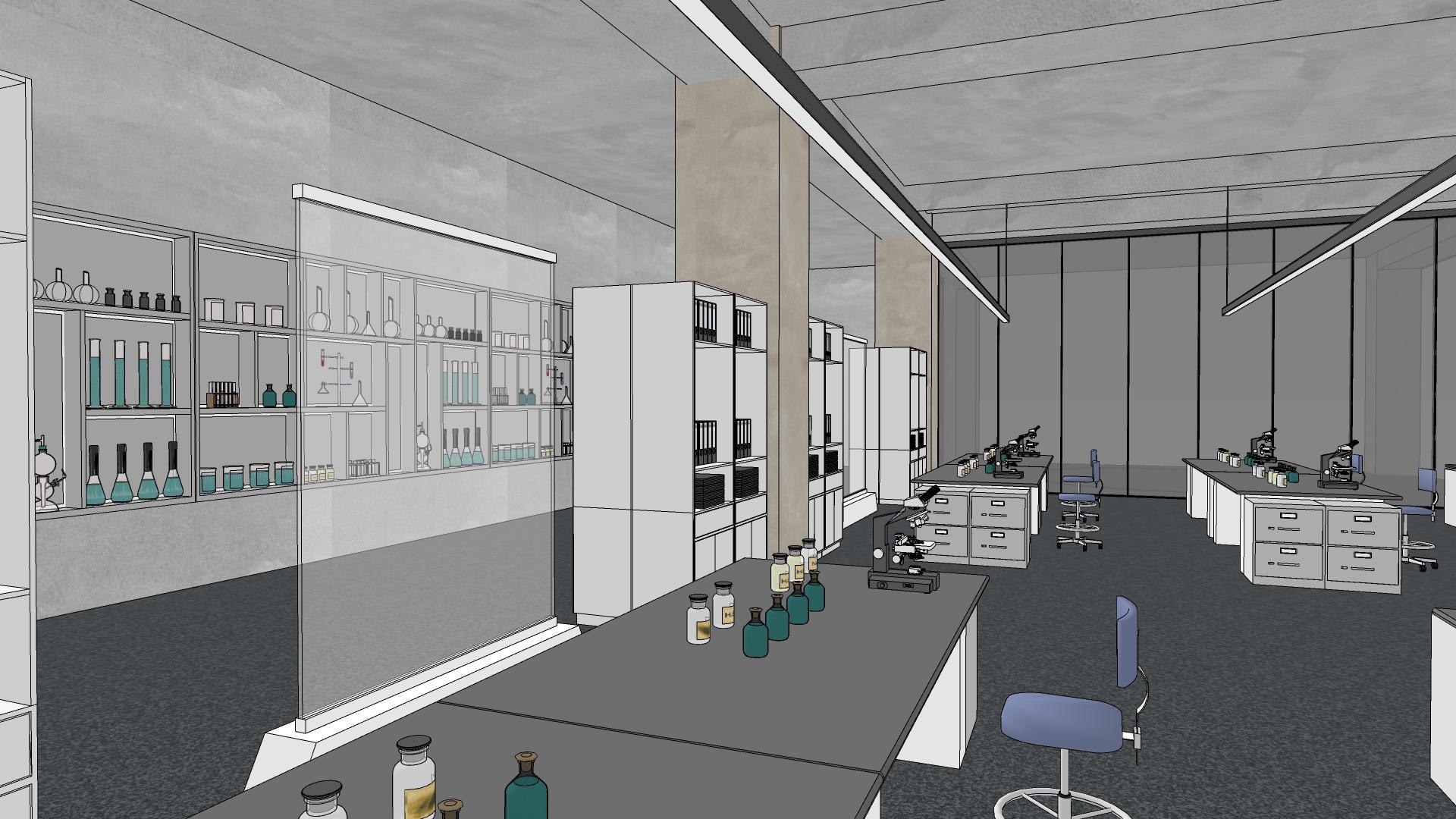 Laboratory 3D - TurboSquid 1988741