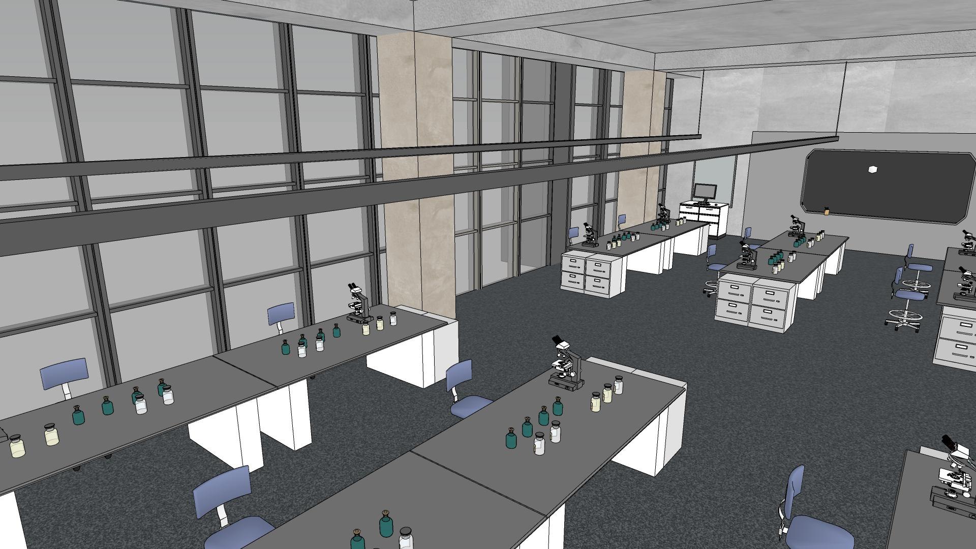 Laboratory 3D - TurboSquid 1988741