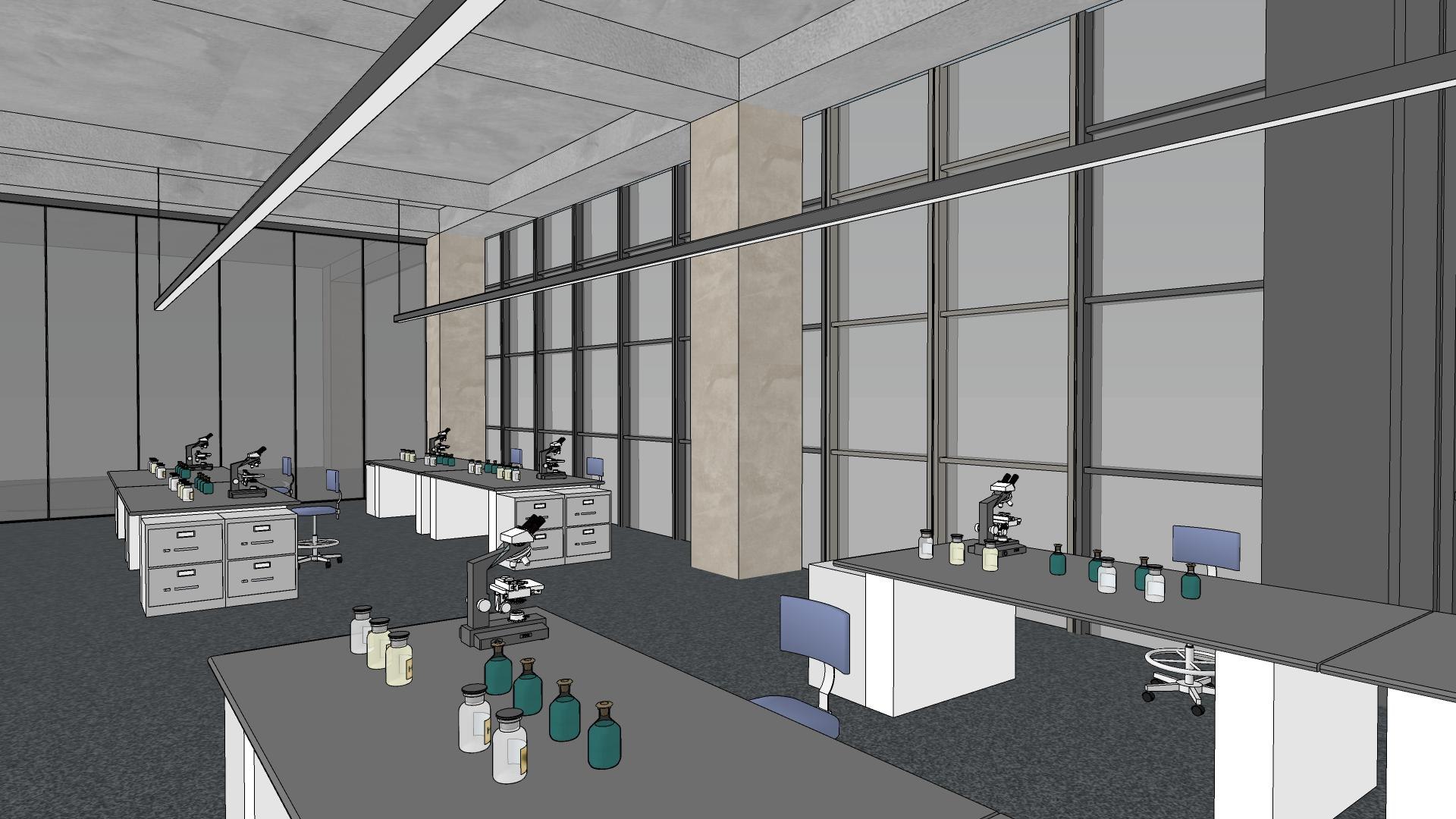 Laboratory 3D - TurboSquid 1988741