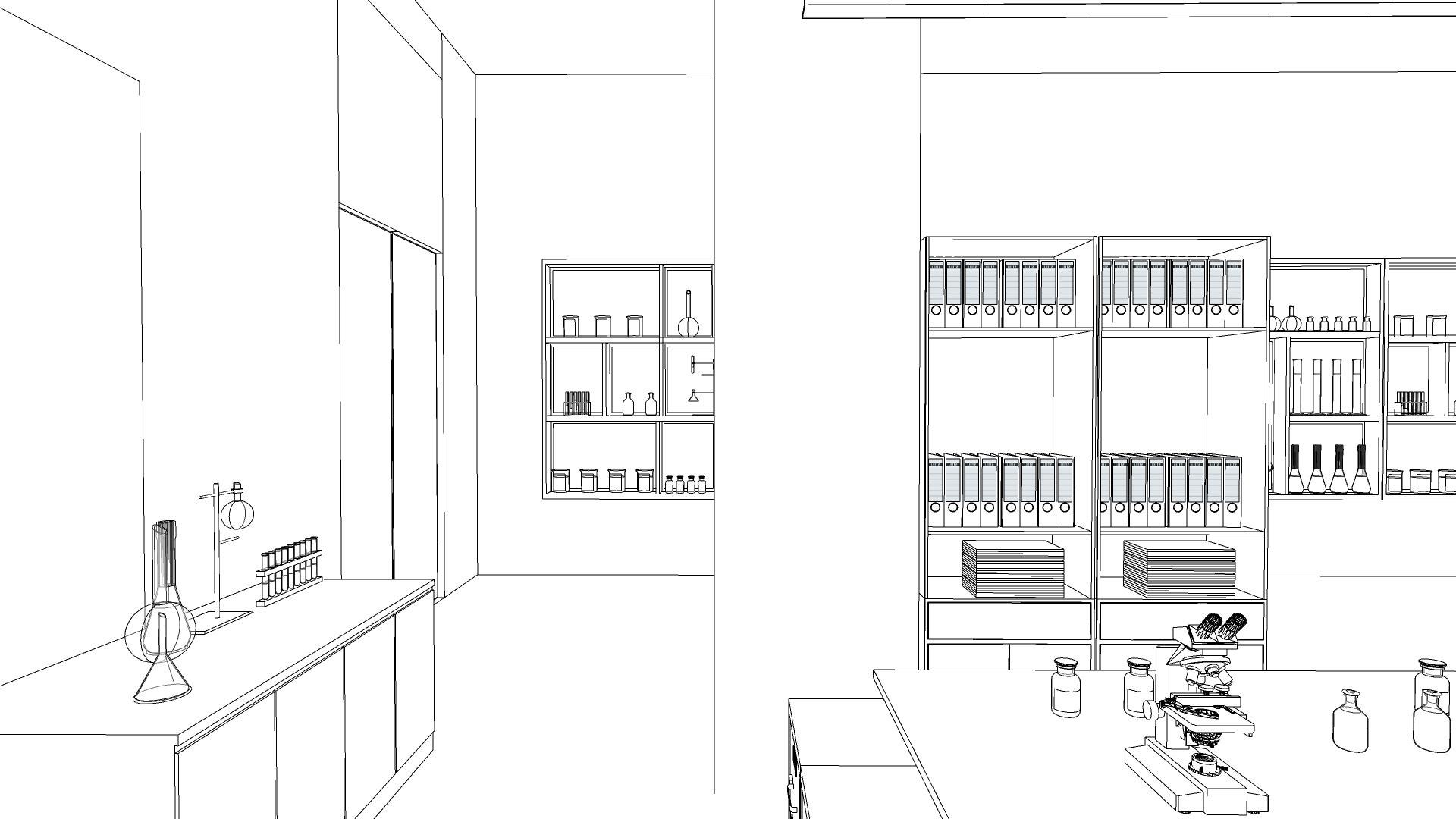 Laboratory 3D - TurboSquid 1988741