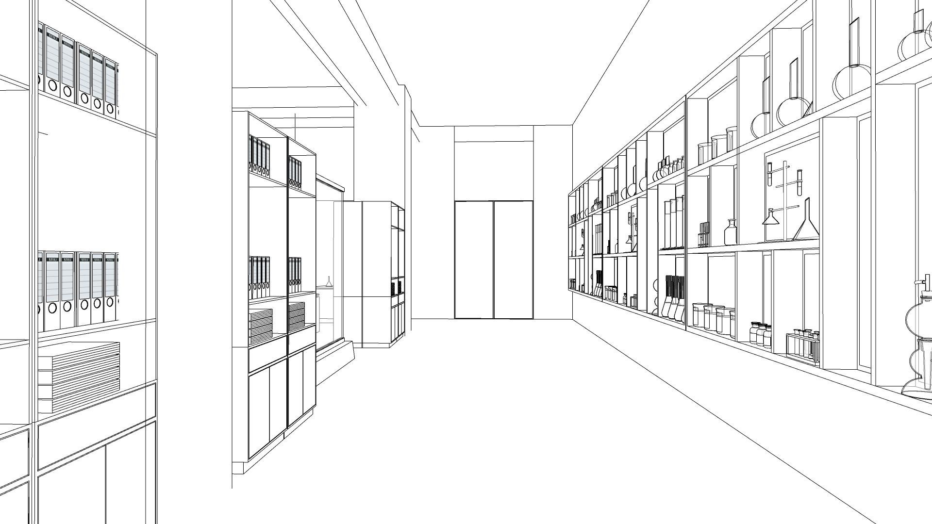 Laboratory 3D - TurboSquid 1988741