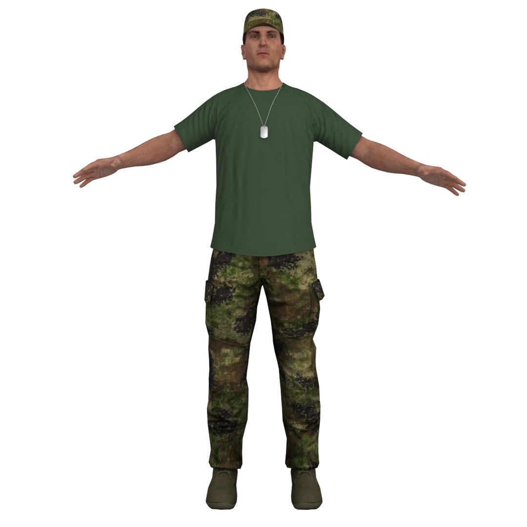 Soldier Hat 3d Max