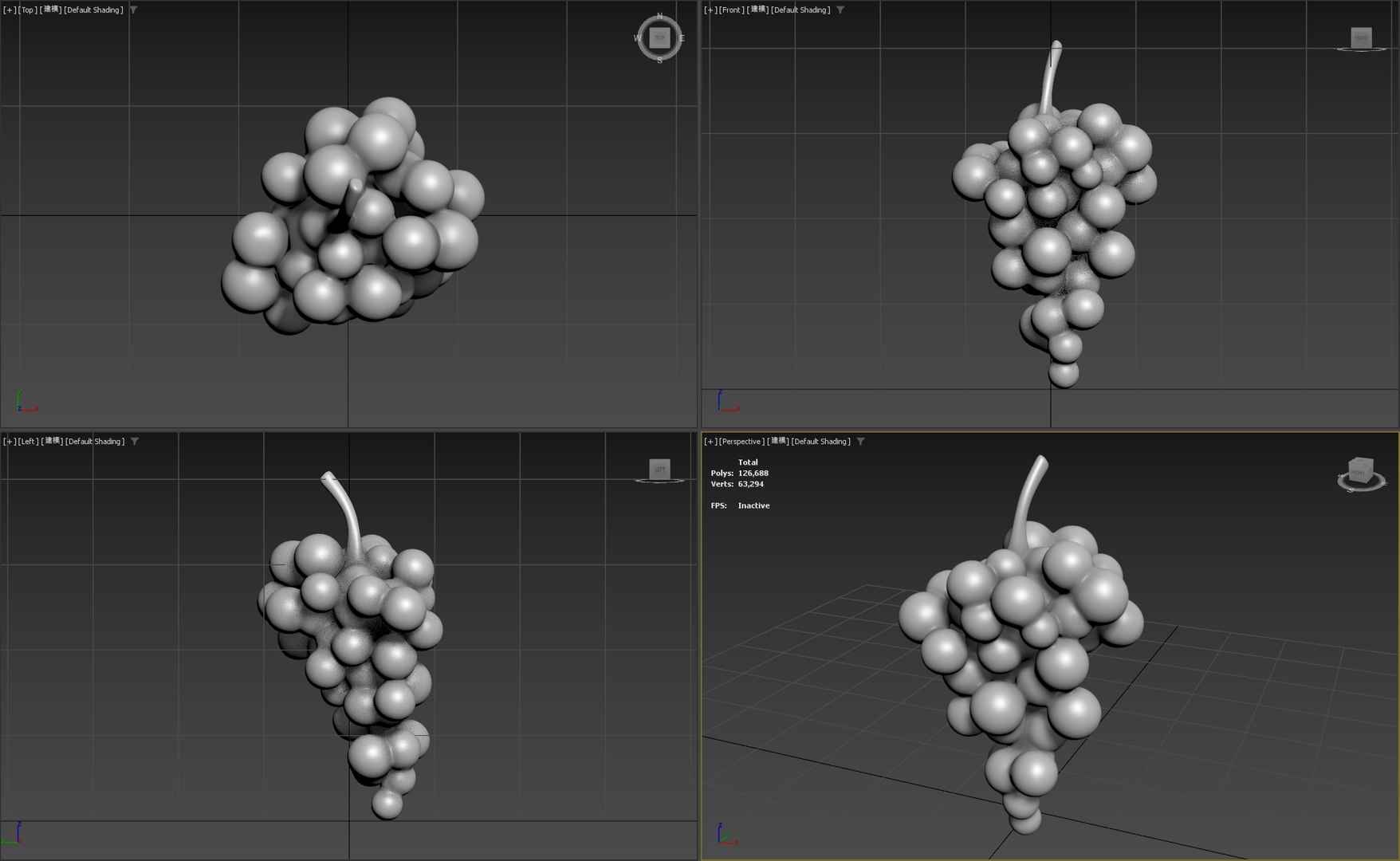 Grap For 3D Printing Model - TurboSquid 2284384