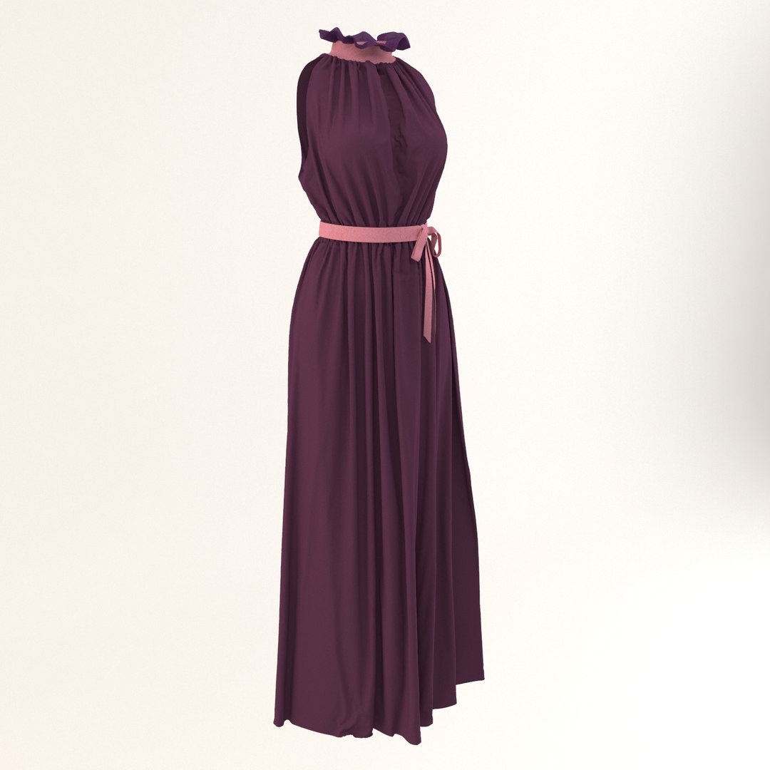 3D Woman Maxi Model - TurboSquid 1451045