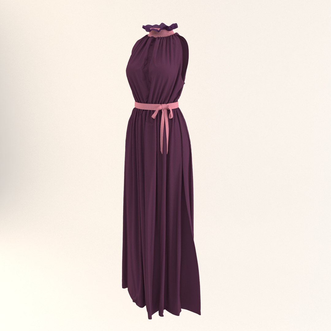 3D Woman Maxi Model - TurboSquid 1451045