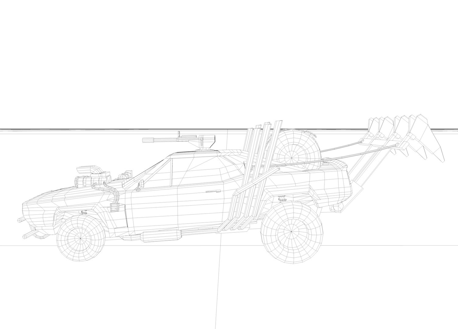 Fury Road Mad Model - TurboSquid 1432130
