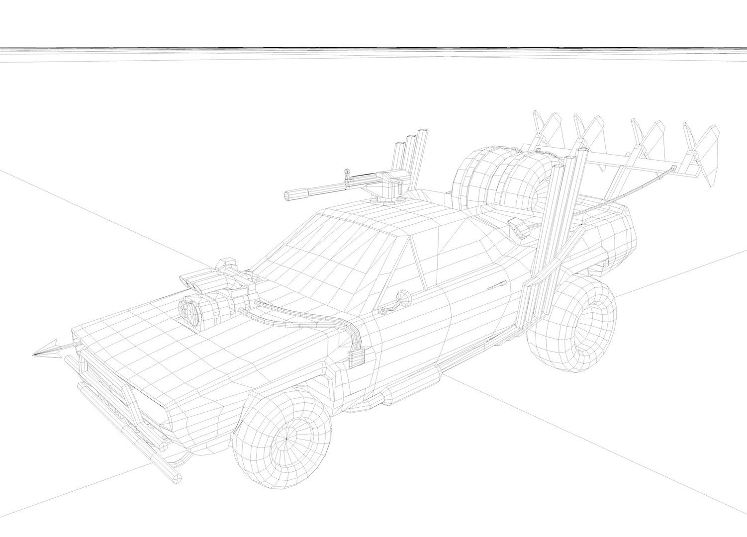 Fury Road Mad Model - TurboSquid 1432130