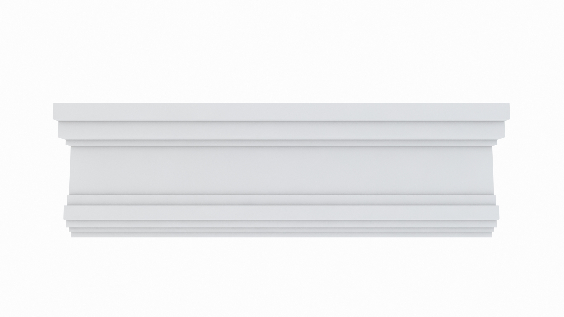 3D Model Cornice 189 Straight - TurboSquid 2038452